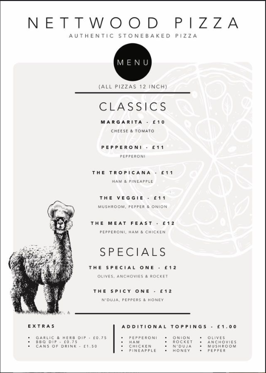 Nettwood Pizzas - Mobile Pizza Horsebox